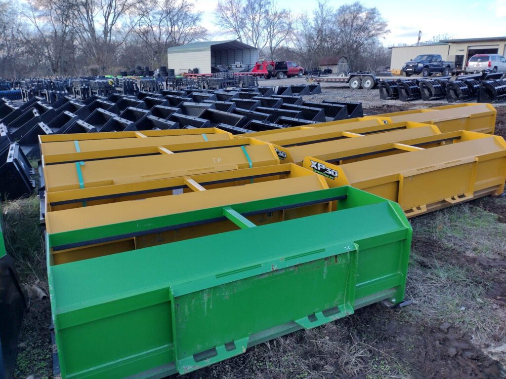 Express Steel XP-30 Snow Pusher with Pullback Bar – TN Skid Steer Supply