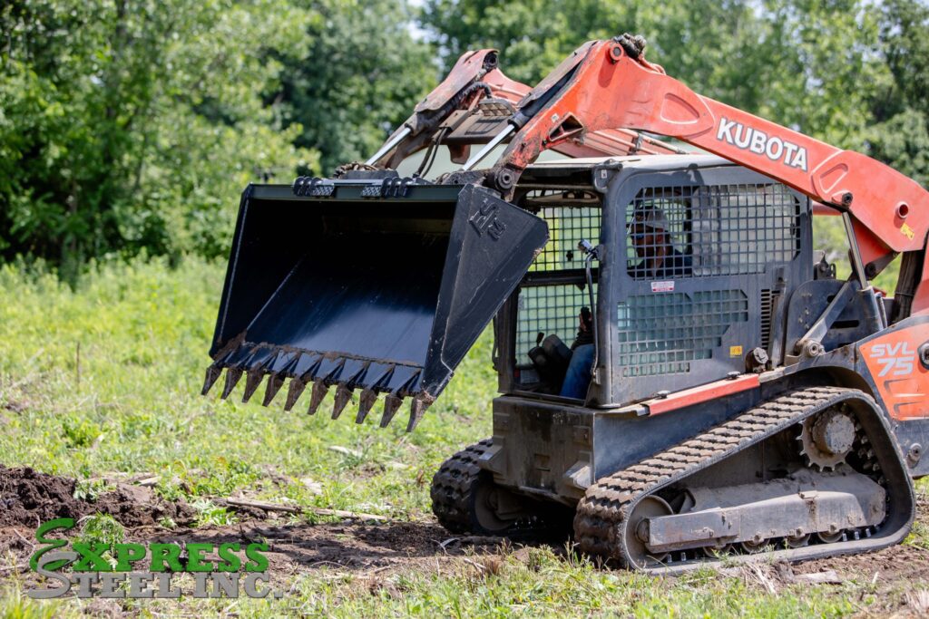 Express Steel HD Tooth Buckets – TN Skid Steer Supply