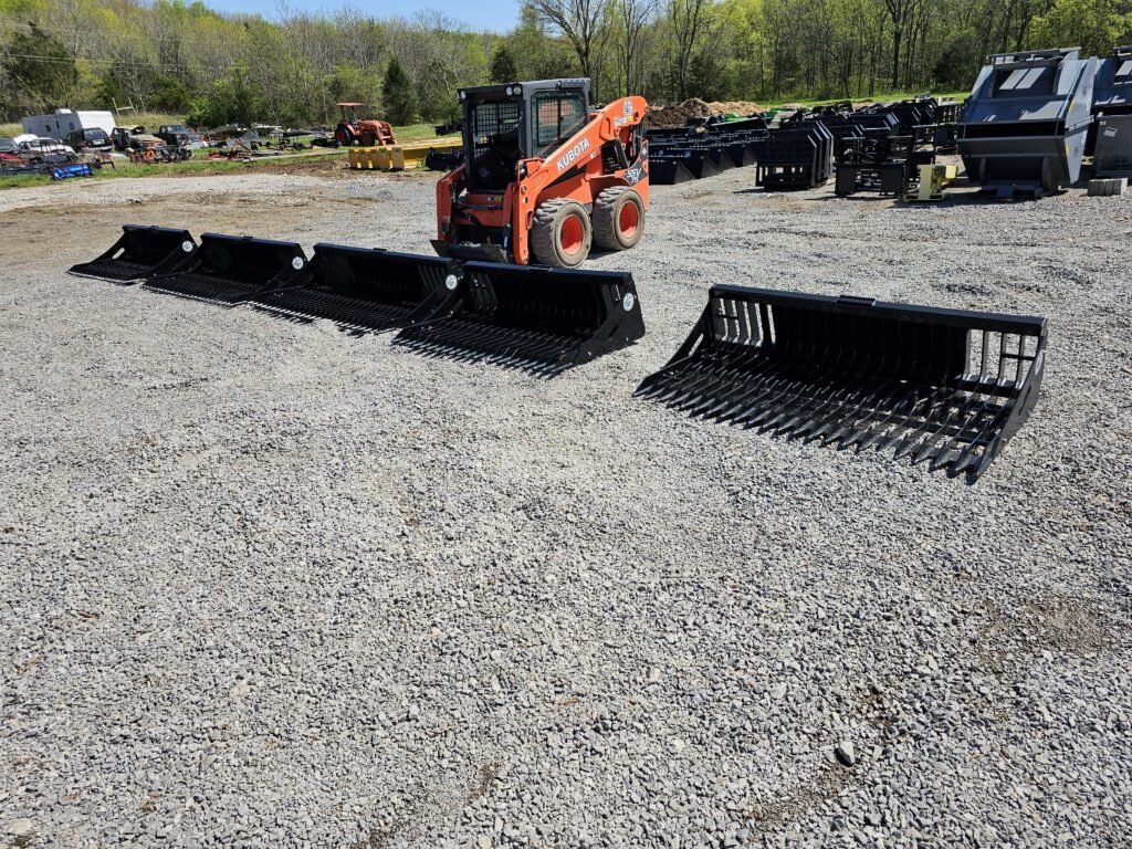 Prime Skeleton Rock Bucket – TN Skid Steer Supply