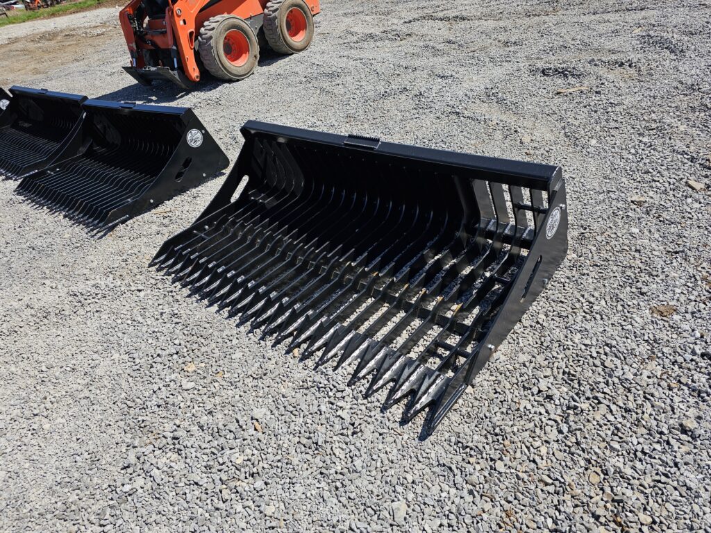 Prime Skeleton Rock Bucket – TN Skid Steer Supply