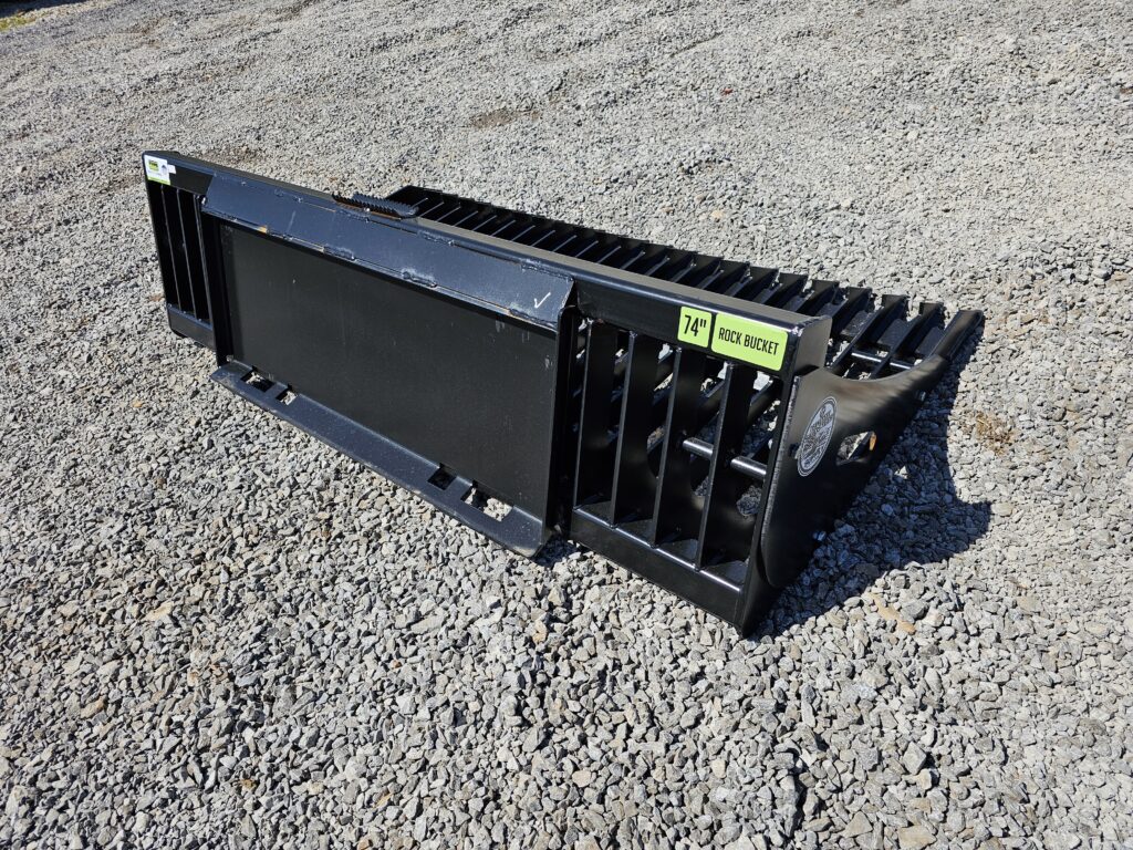 Prime Skeleton Rock Bucket – TN Skid Steer Supply