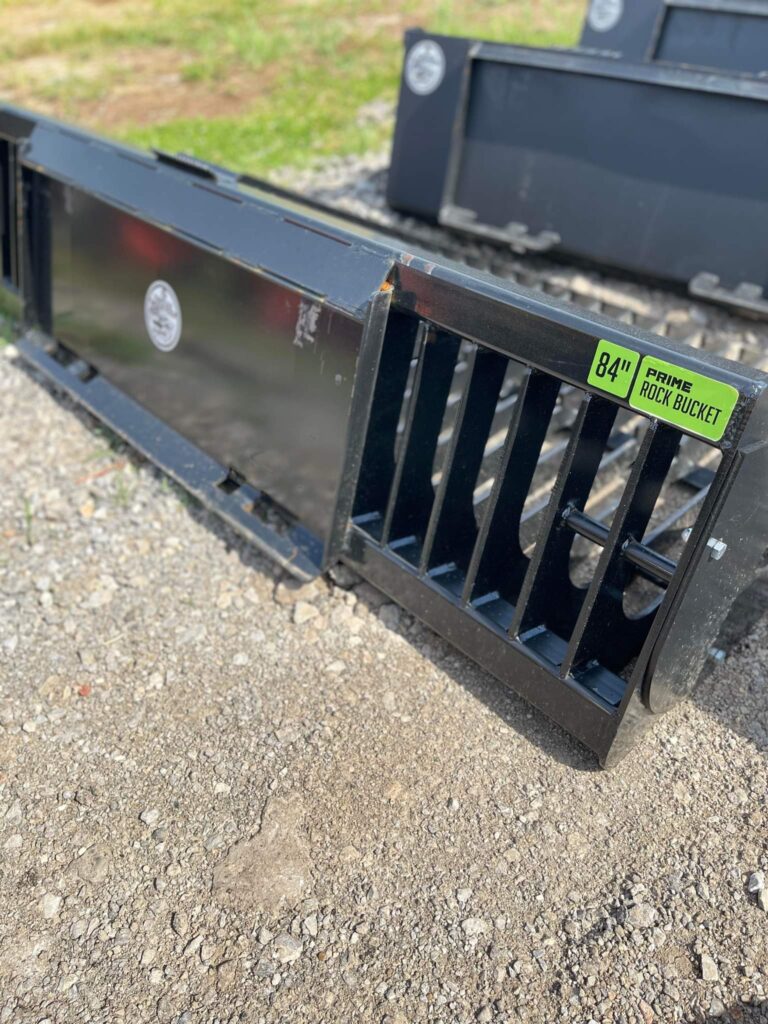 Prime Skeleton Rock Bucket – TN Skid Steer Supply