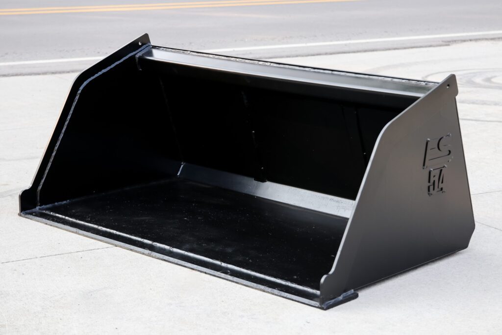 Express Steel Mini-skid Snow/Mulch Buckets – TN Skid Steer Supply
