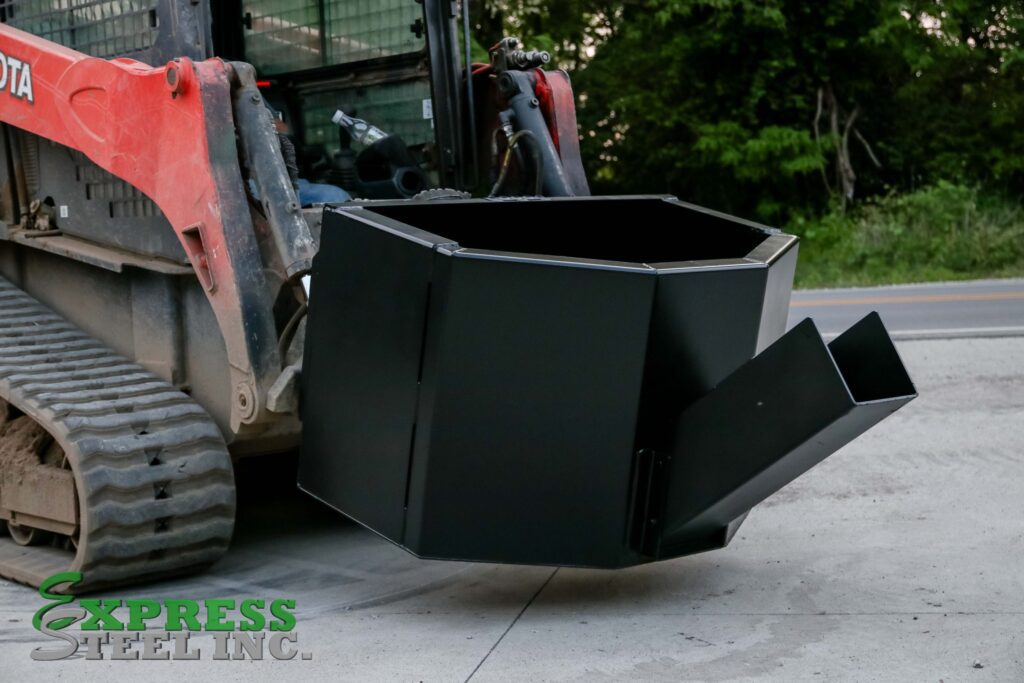 Express Steel Manual Concrete Placement Buckets – TN Skid Steer Supply
