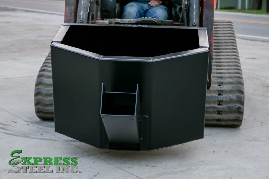 Express Steel Manual Concrete Placement Buckets – TN Skid Steer Supply