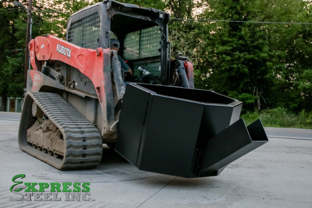 Express Steel Manual Concrete Placement Buckets – TN Skid Steer Supply