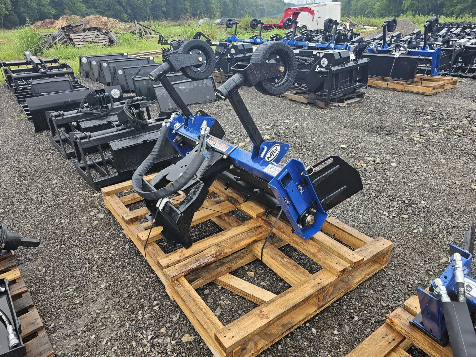 MTW Series-1D Direct Drive Power Rake – TN Skid Steer Supply