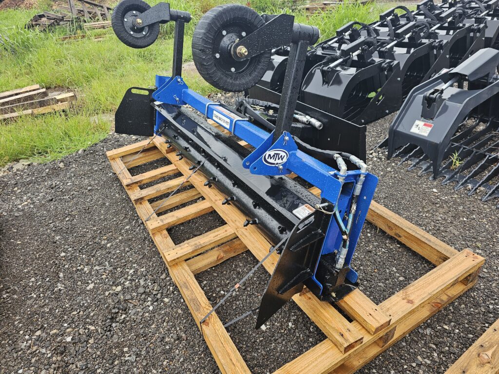 MTW Series-1D Direct Drive Power Rake – TN Skid Steer Supply