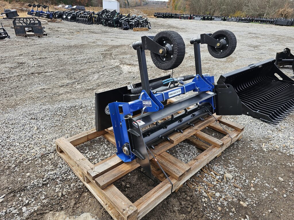 MTW Series-1D Direct Drive Power Rake – TN Skid Steer Supply