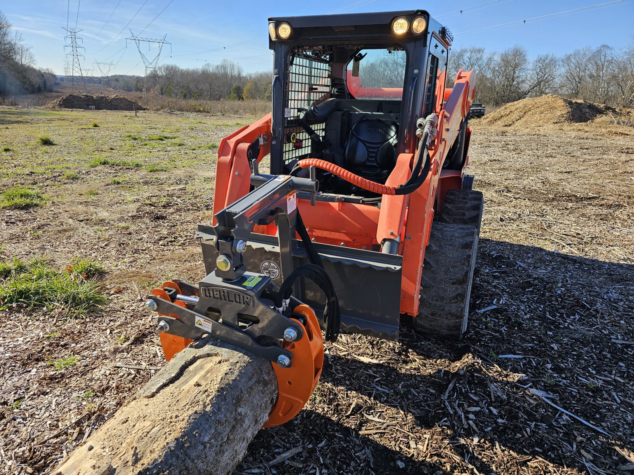 Berlon Forestry Claw – TN Skid Steer Supply