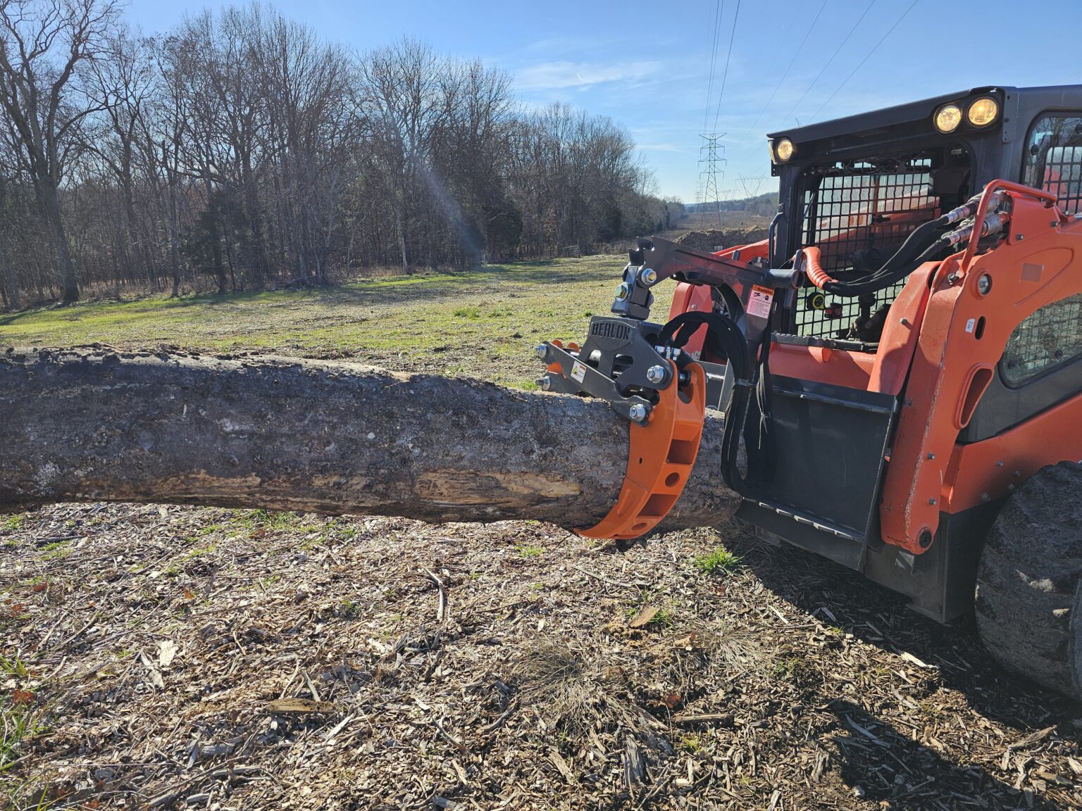 Berlon Forestry Claw – TN Skid Steer Supply