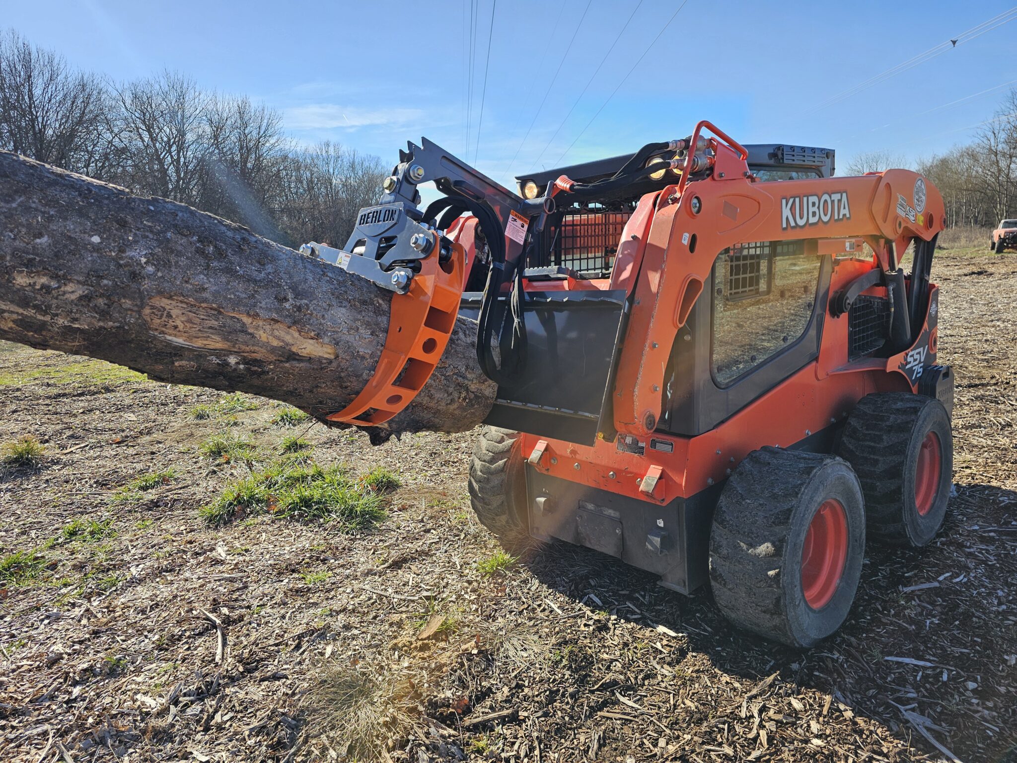Berlon Forestry Claw – TN Skid Steer Supply