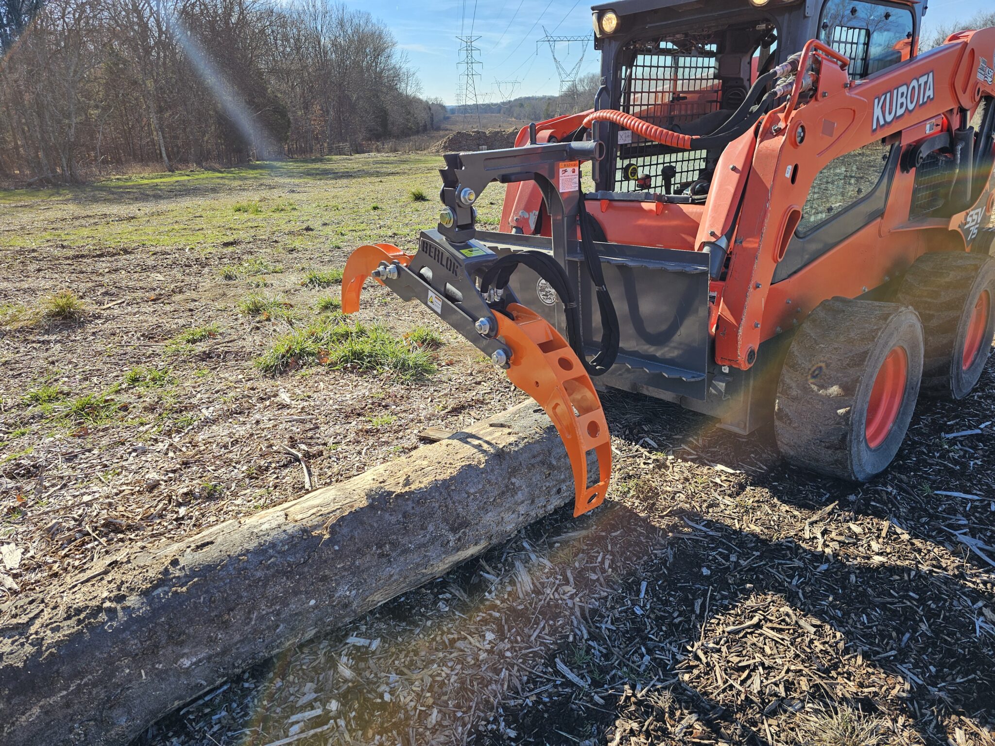 Berlon Forestry Claw – TN Skid Steer Supply