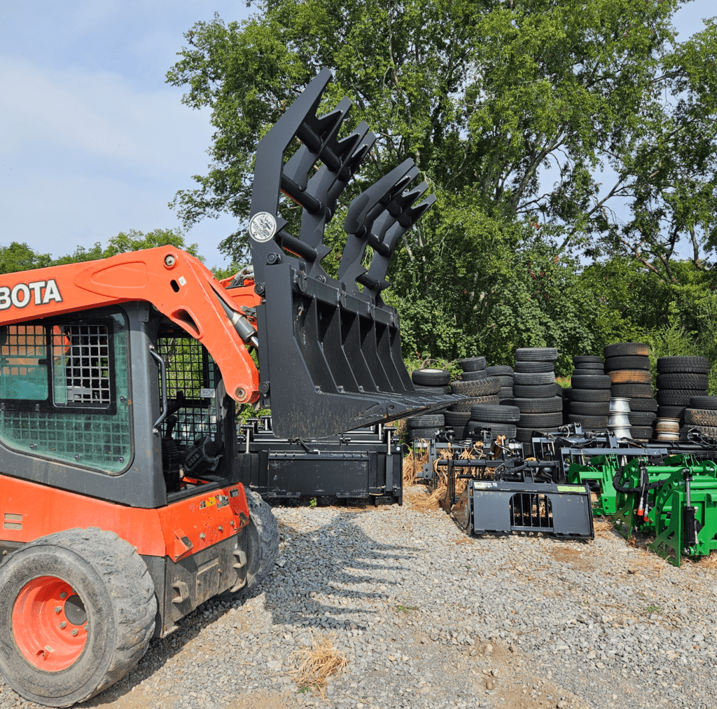 Express Steel Severe Vertical Clam Grapple – TN Skid Steer Supply