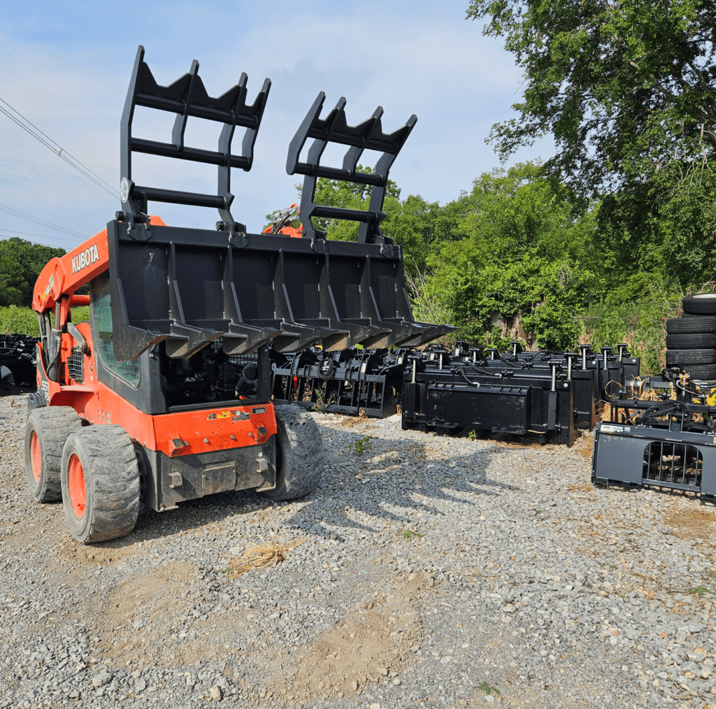Express Steel Severe Vertical Clam Grapple – TN Skid Steer Supply